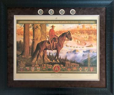 Mounted Police Art - Art, Rcmp, Frame | Mounted Police Art