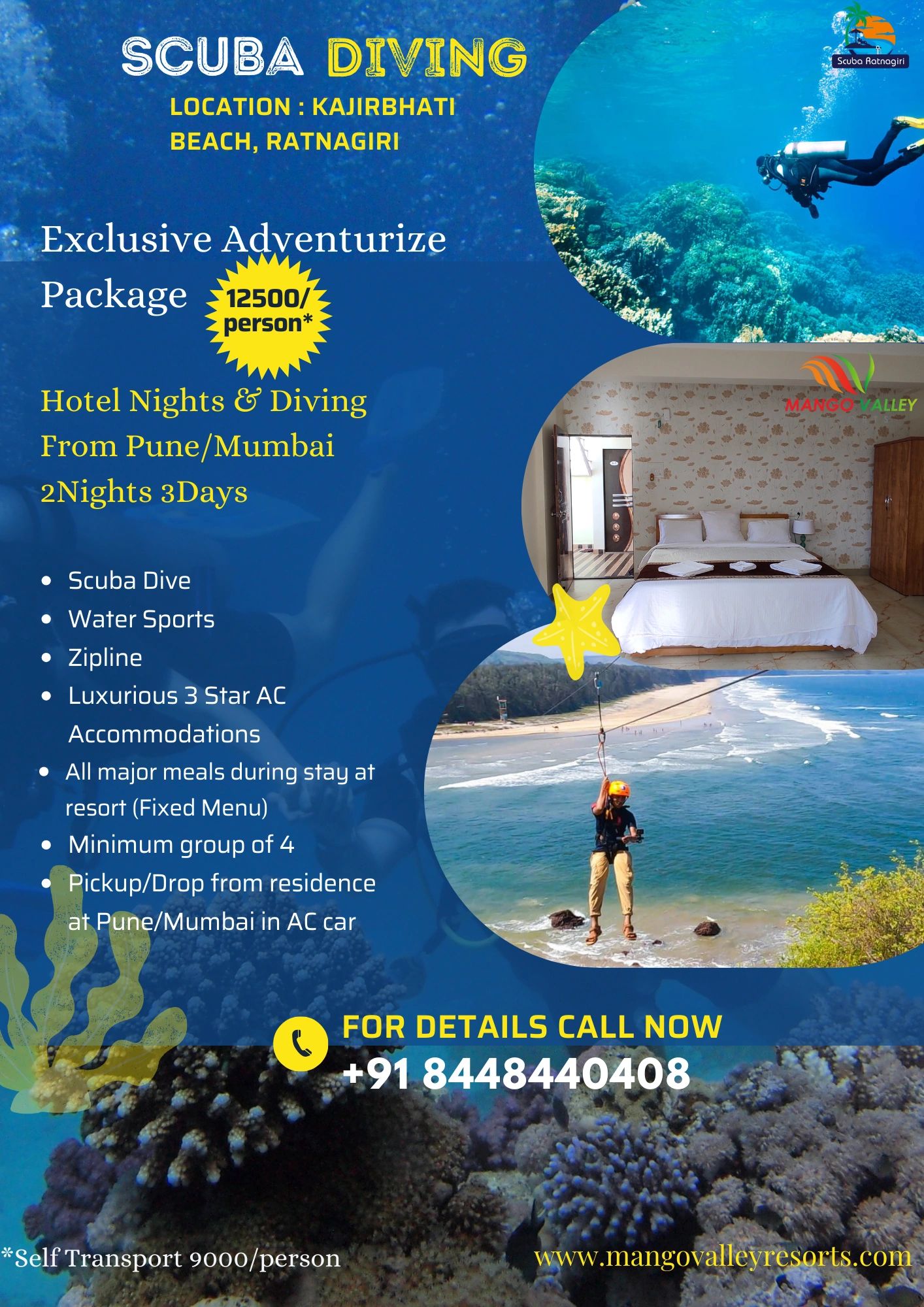 EXCLUSIVE ADVENTURIZE PACKAGE