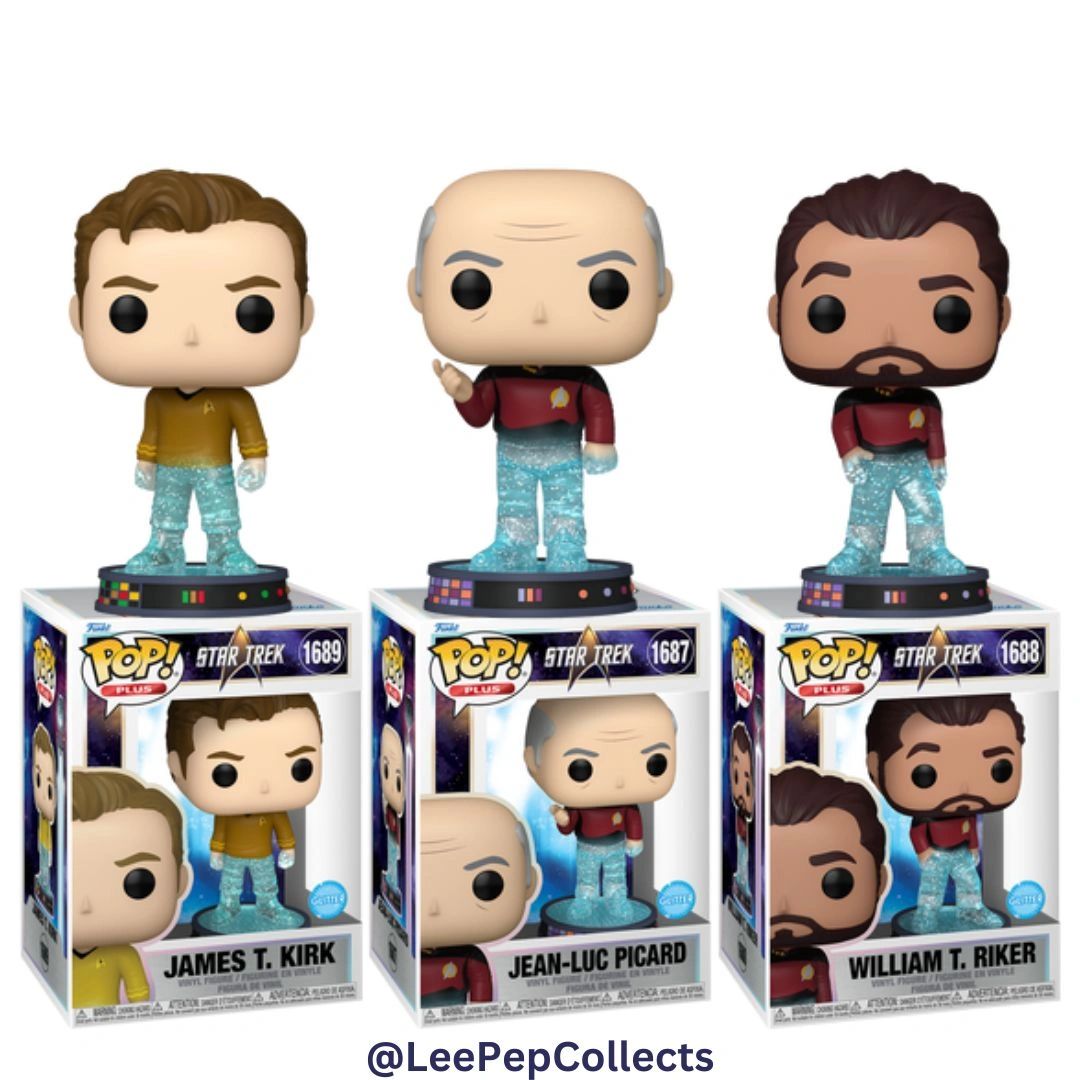Beam Me Up Funko! New Star Trek Transporter Glitter Pops Are Here