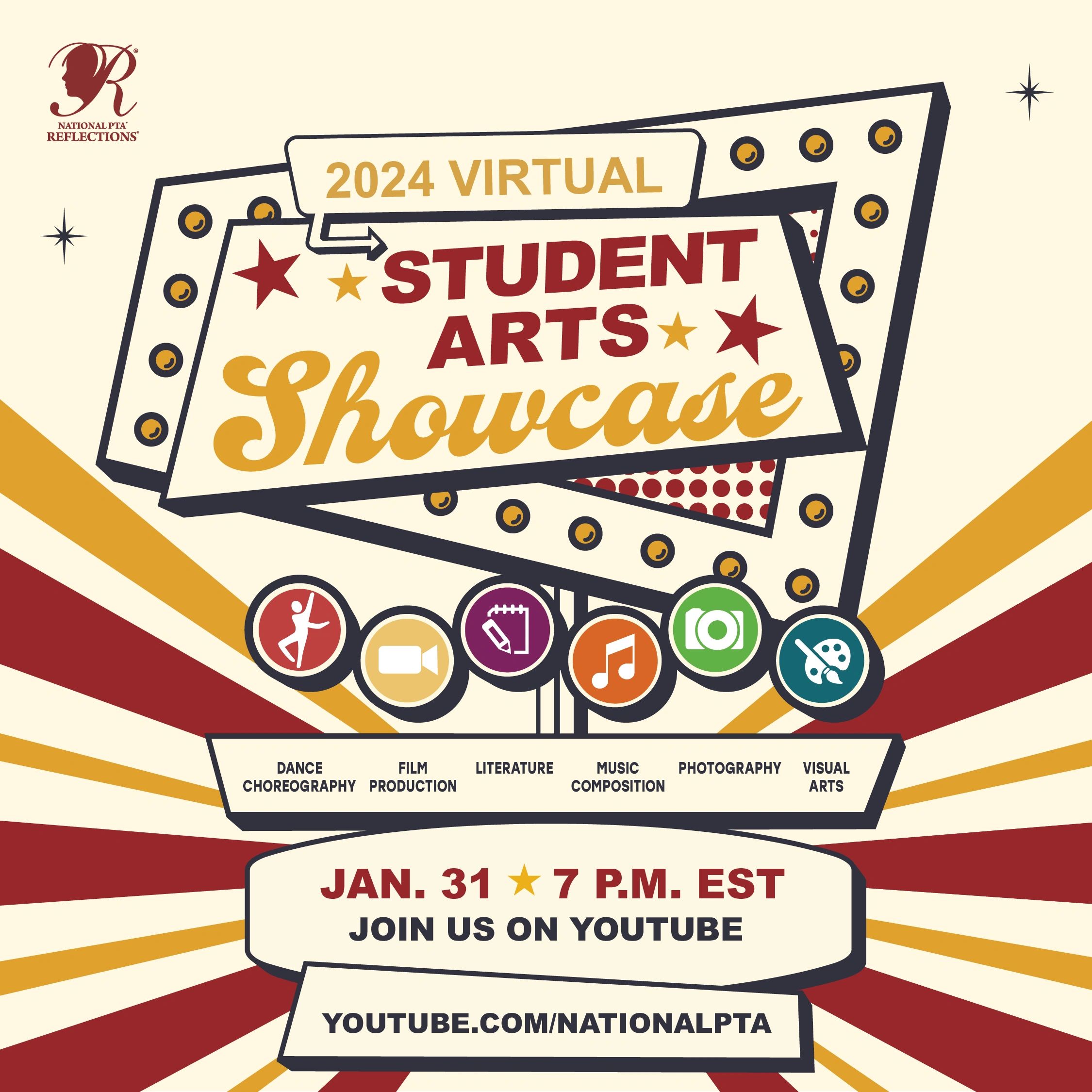 2024 National PTA Reflections Student Arts Showcase
