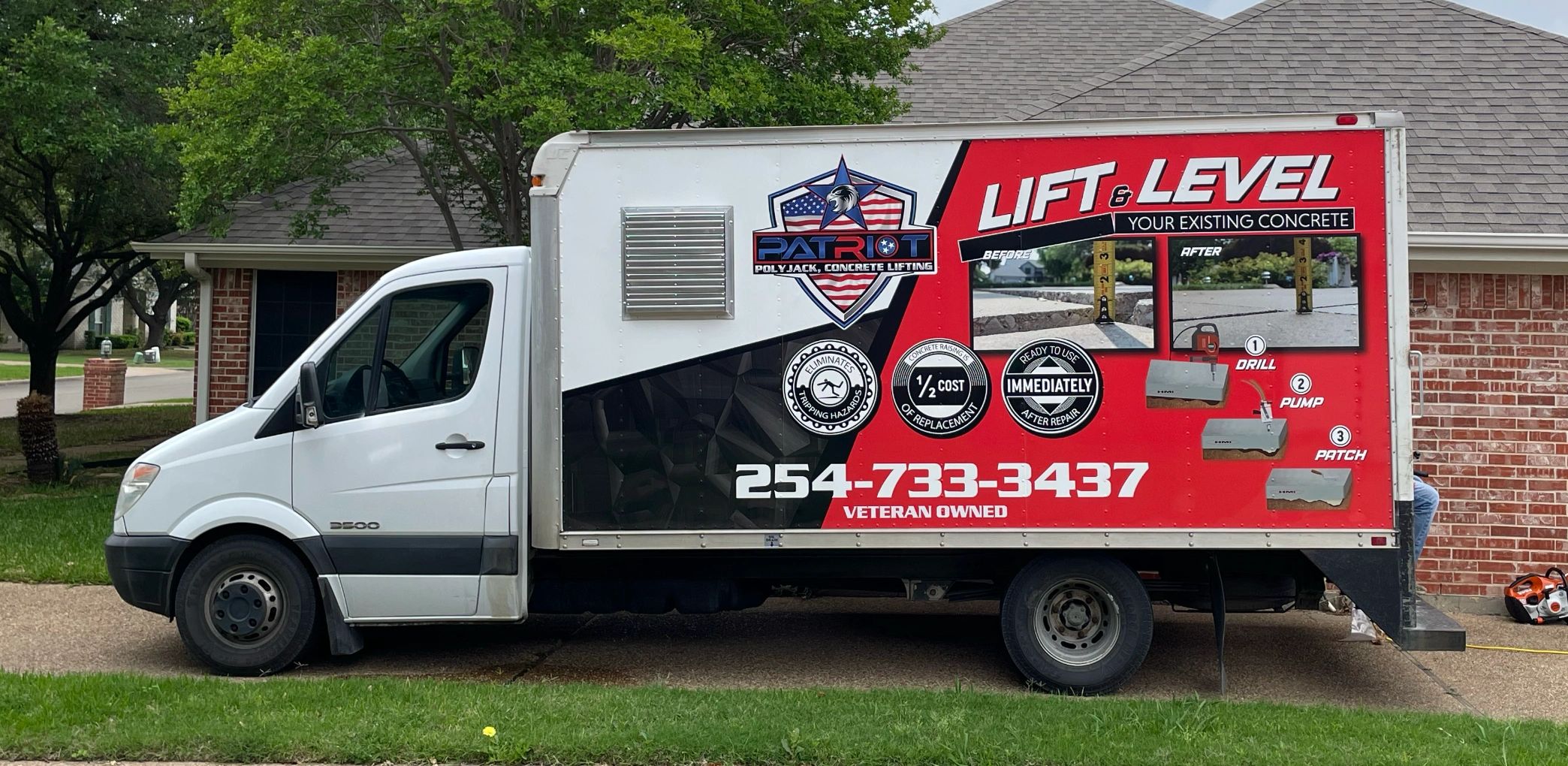 Expert Concrete Lifting Services | Patriot Polyjack