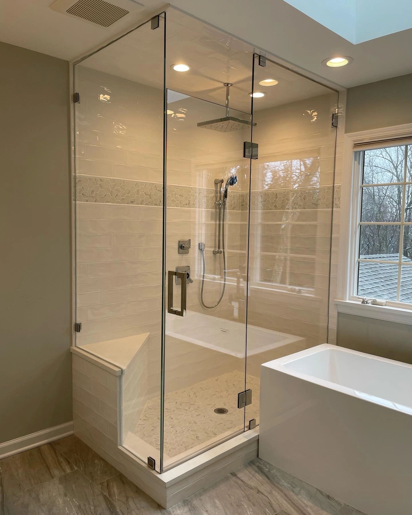 Glass Shower Doors - Freedom Glass and Mirror