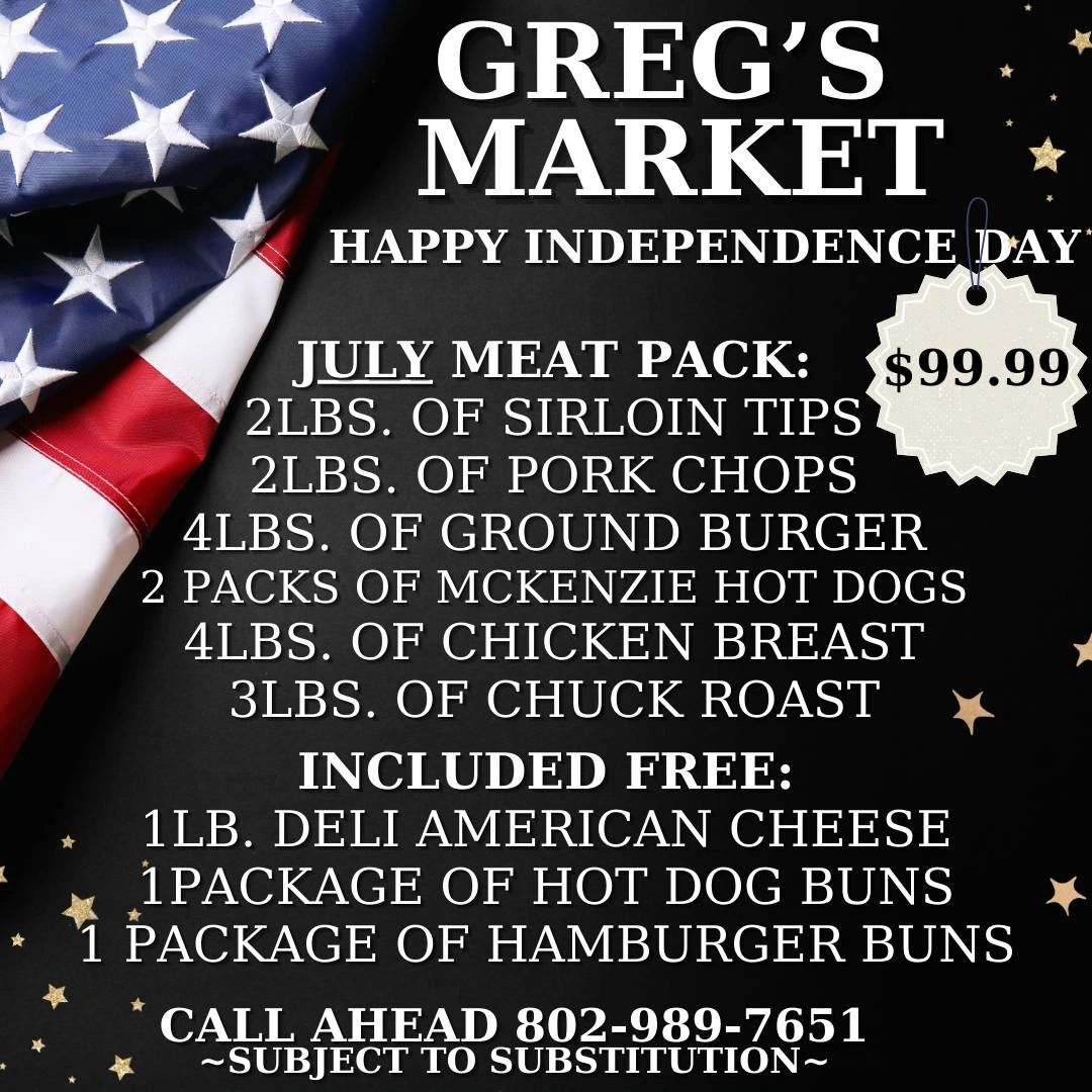 Greg's Market - Custom Meat, Groceries, Deli, Produce, Local Food