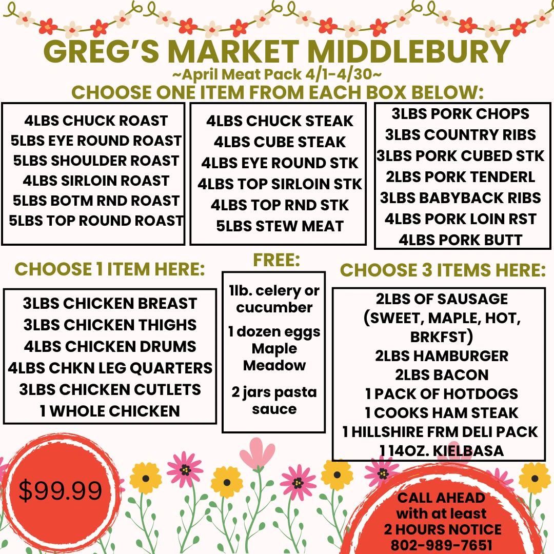 Greg's Market - Custom Meat, Groceries, Deli, Produce, Local Food