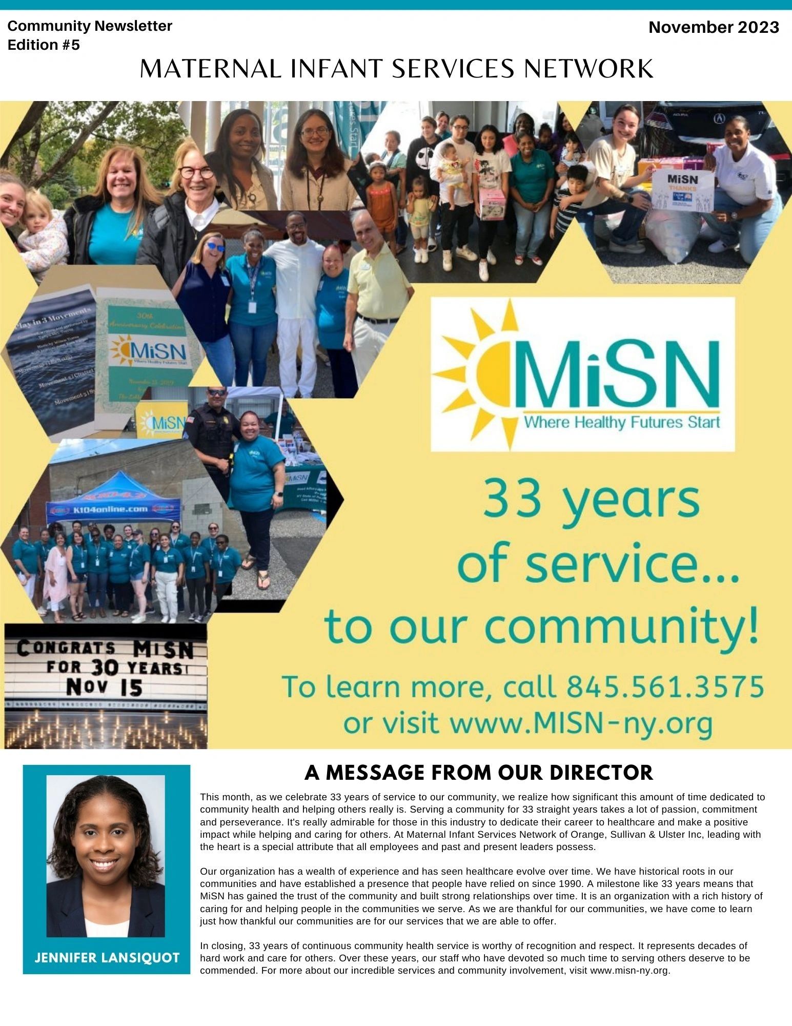 Read our latest community newsletter!