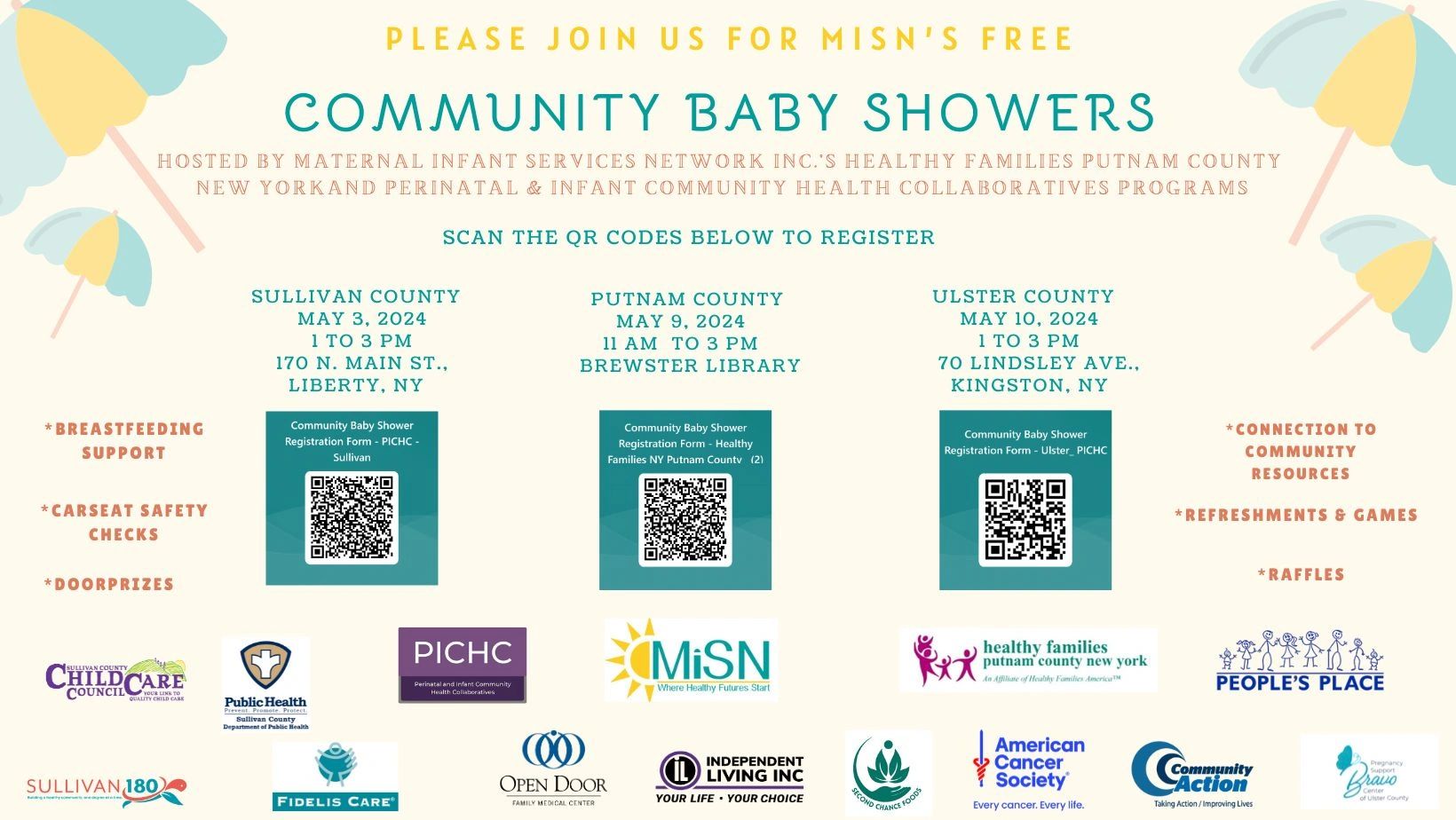 Join Us in May for a FREE Community Baby Shower!