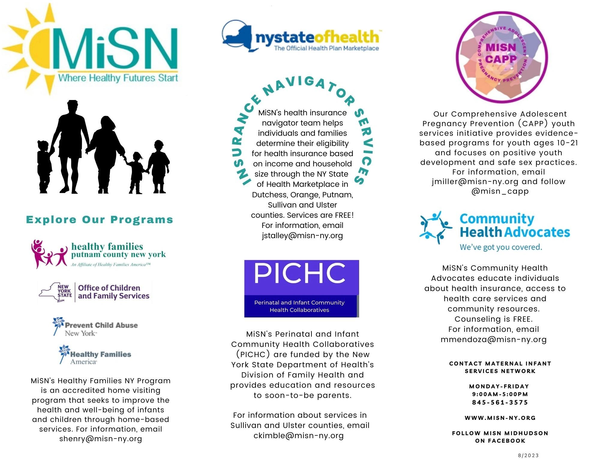 Check out our helpful services flyer!