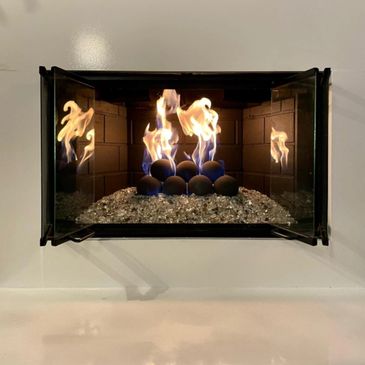 Ceramic Fireplace Balls - Custom Fire Pit Design, Ceramic Fire Balls