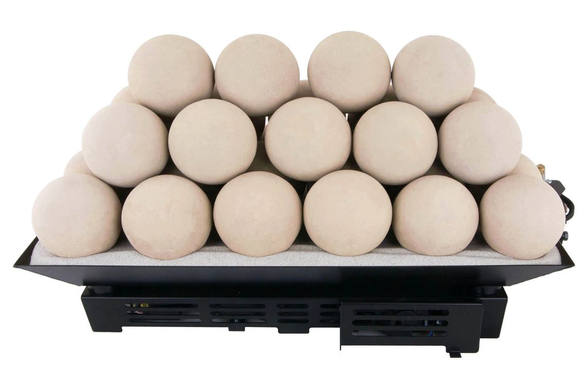 Ceramic Fire Ball Set FB21 -Includes 26 Fire balls in 4" Size