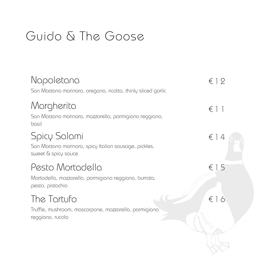 Indulge in Italian pizza at Guido and the Goose, your local Nicosia ...