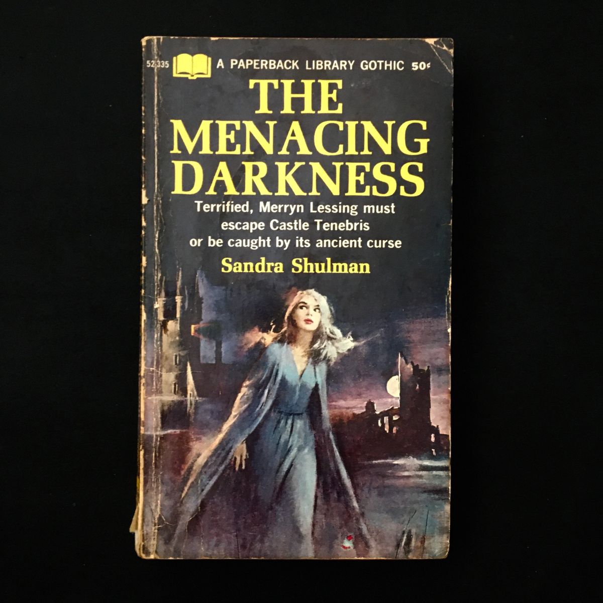 Sandra Shulman - The Menacing Darkness - Paperback Library Gothic - 1966