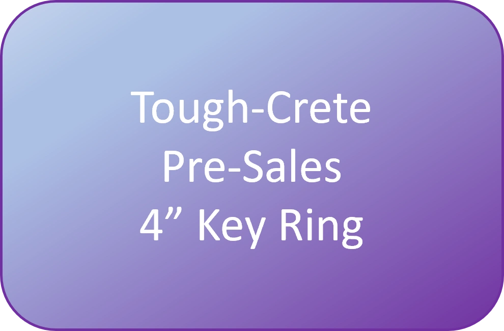 Tough-Crete Color Sample Ring 4" Sample Ring