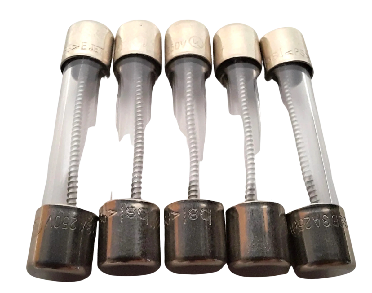 5-Pack Glass fuses. Select Size