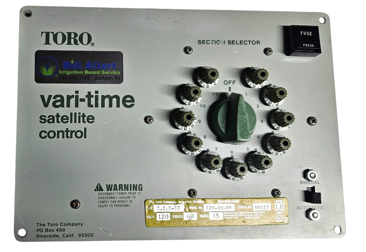 Toro VT2 Vari-Time Controller