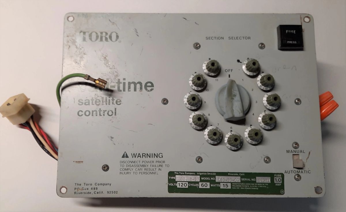 Toro VT2 Vari-Time Controller