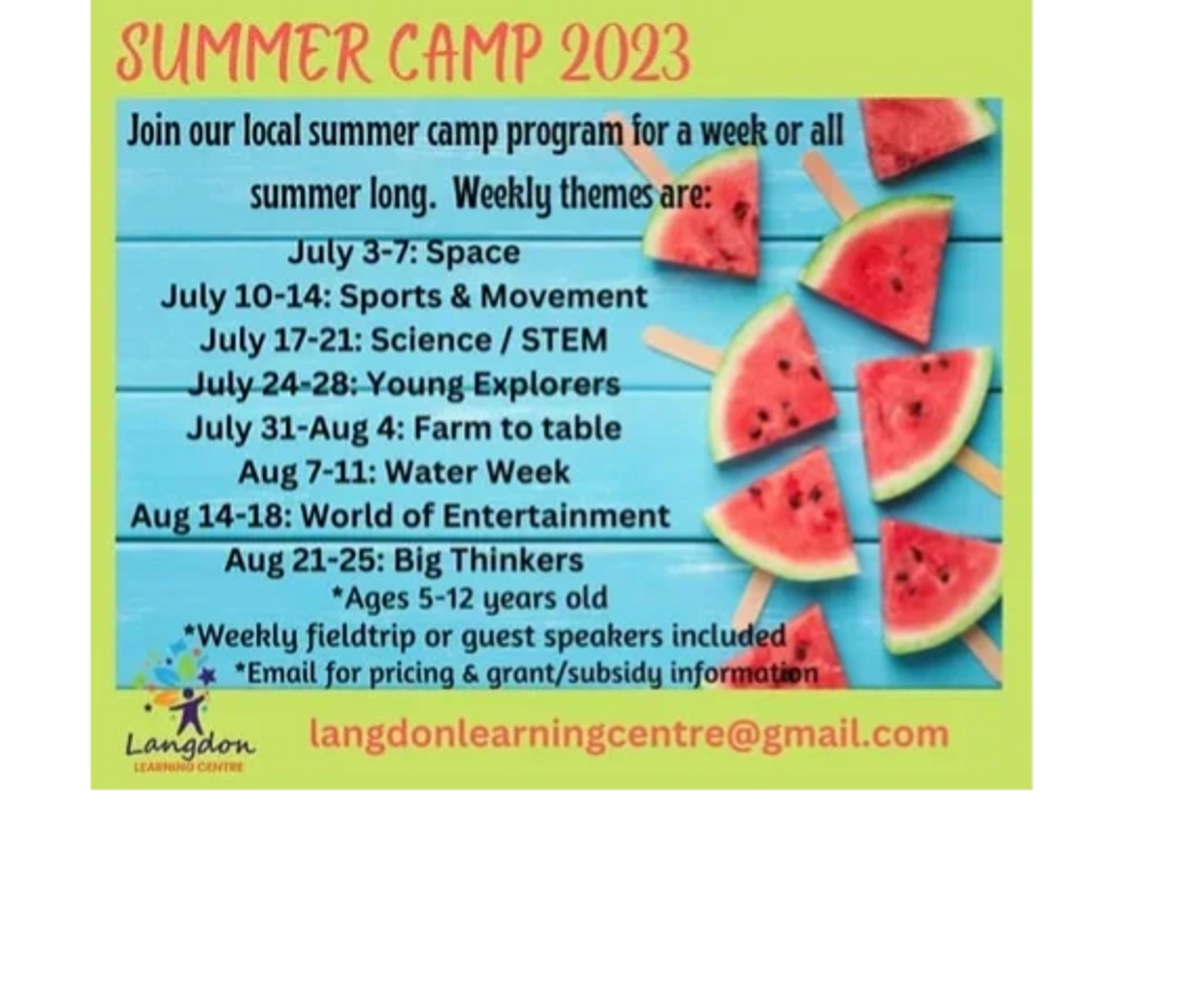 SUMMER PROGRAM