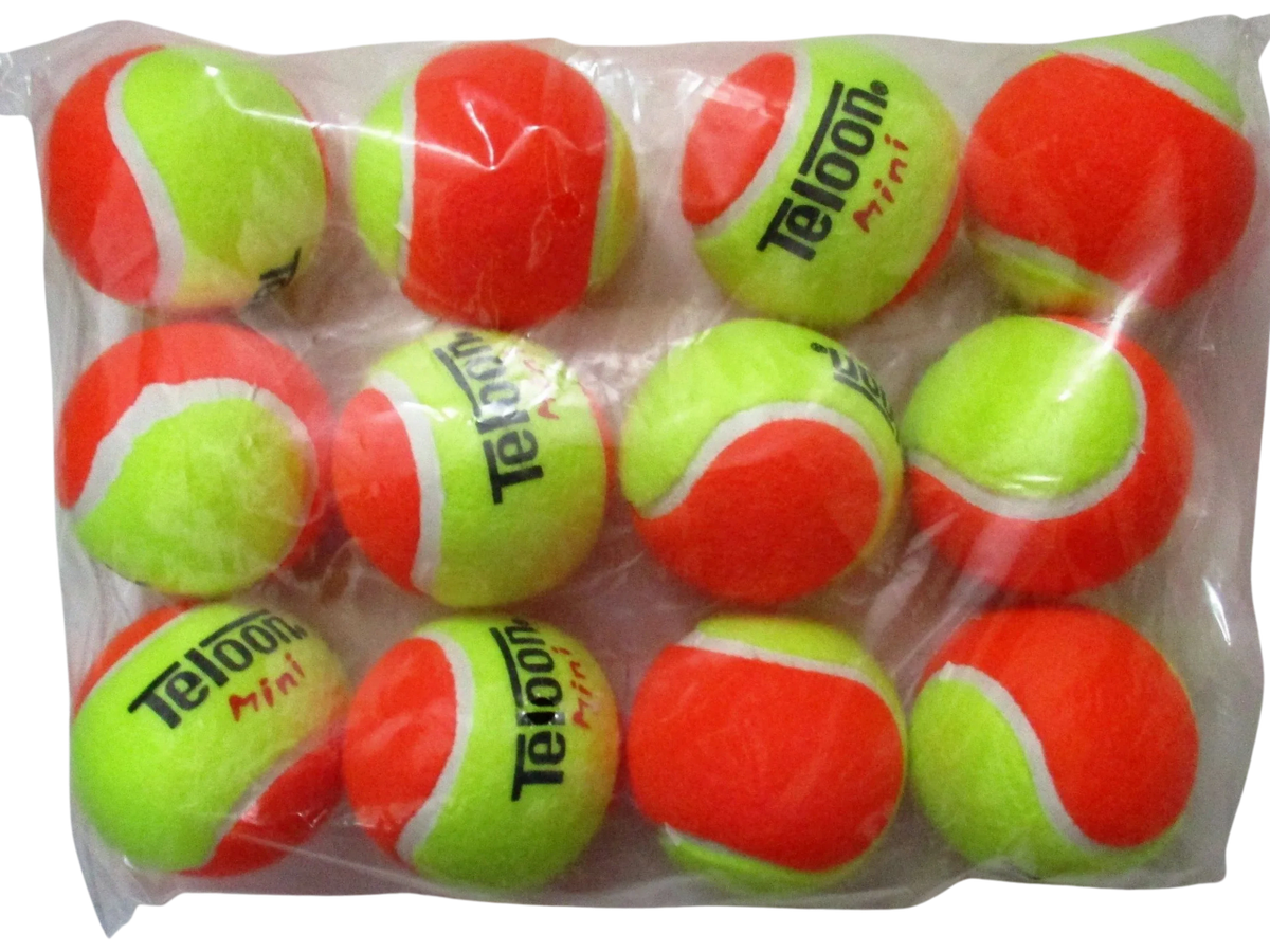 Teloon Stage 2 Tennis Balls (12 Balls)