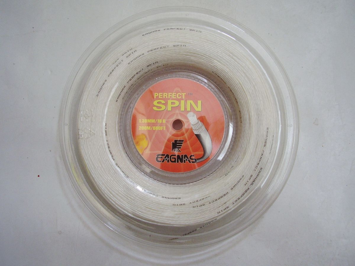 EAGNAS PERFECT SPIN TENNIS STRING 200mtr Spool