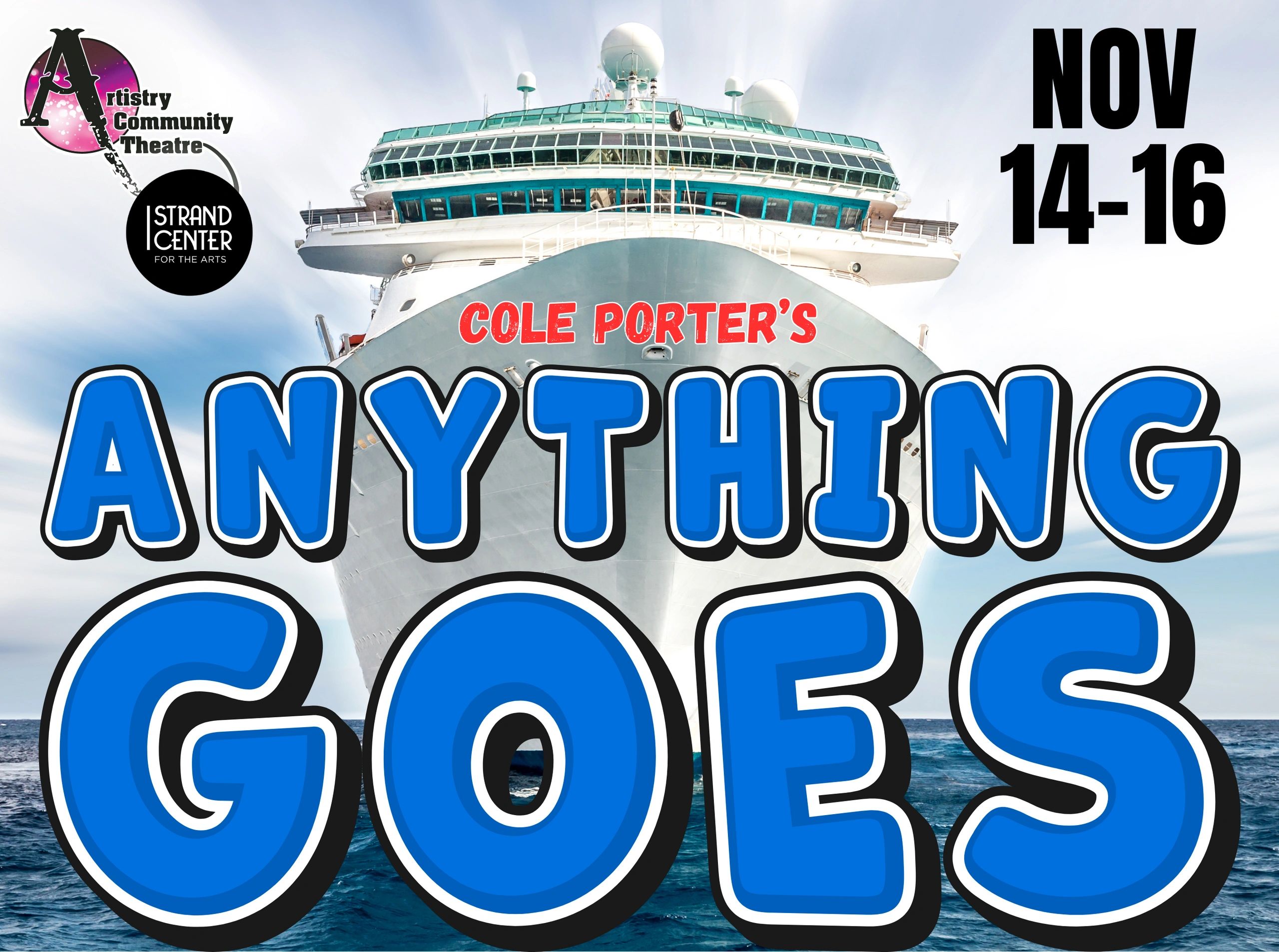 anything goes | Artistry Community Theatre (ACT)