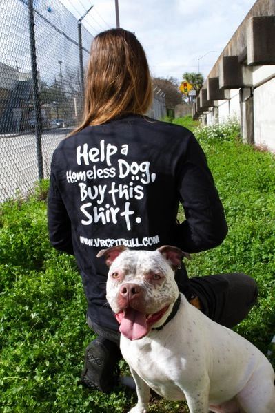 Apparel- Help a Homeless Dog Long Sleeve Shirt