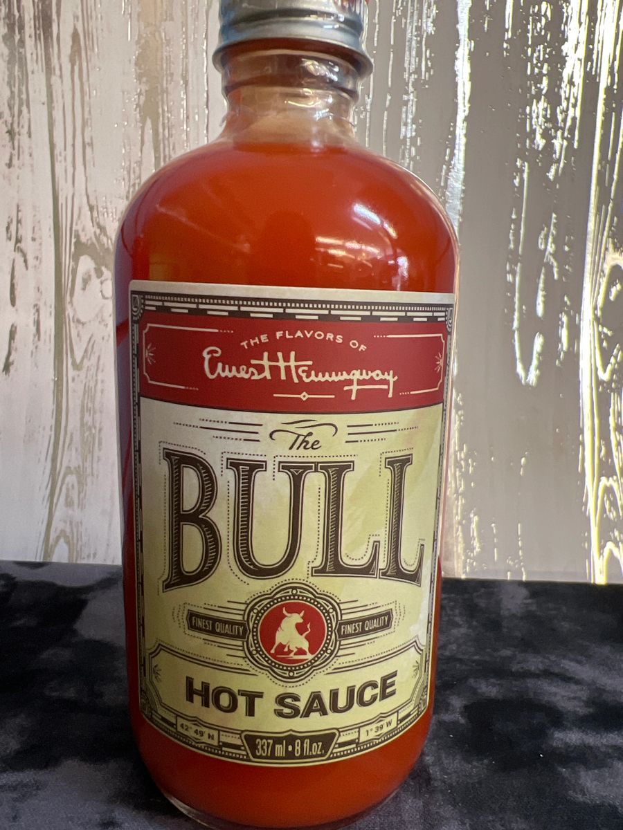Ernest Hemingway Bull Hot Sauce