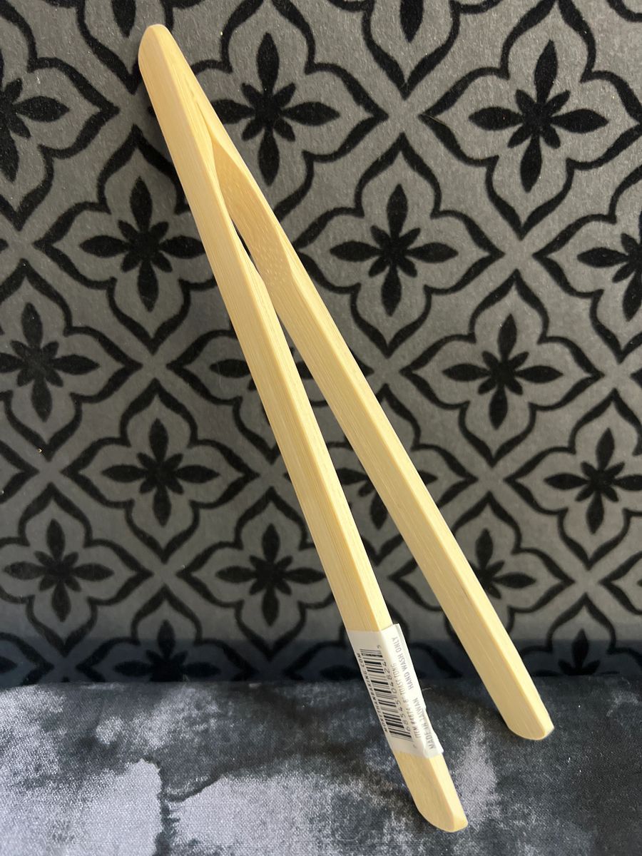 Bamboo Toast Tongs