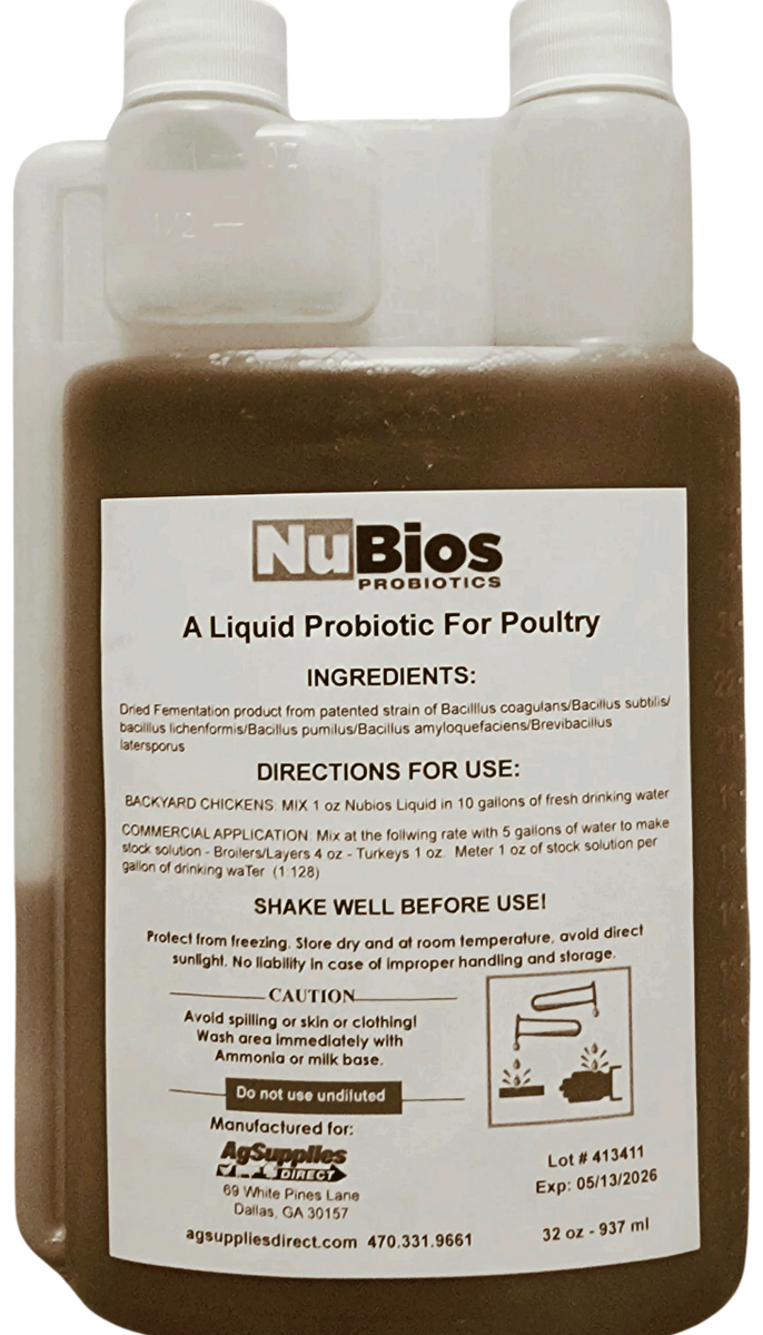 NuBios Probiotics - 32 oz - quart