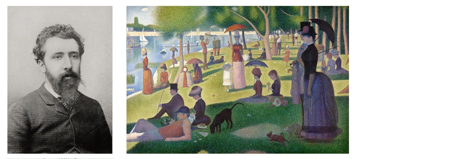 Seurat Paintings Pointillism