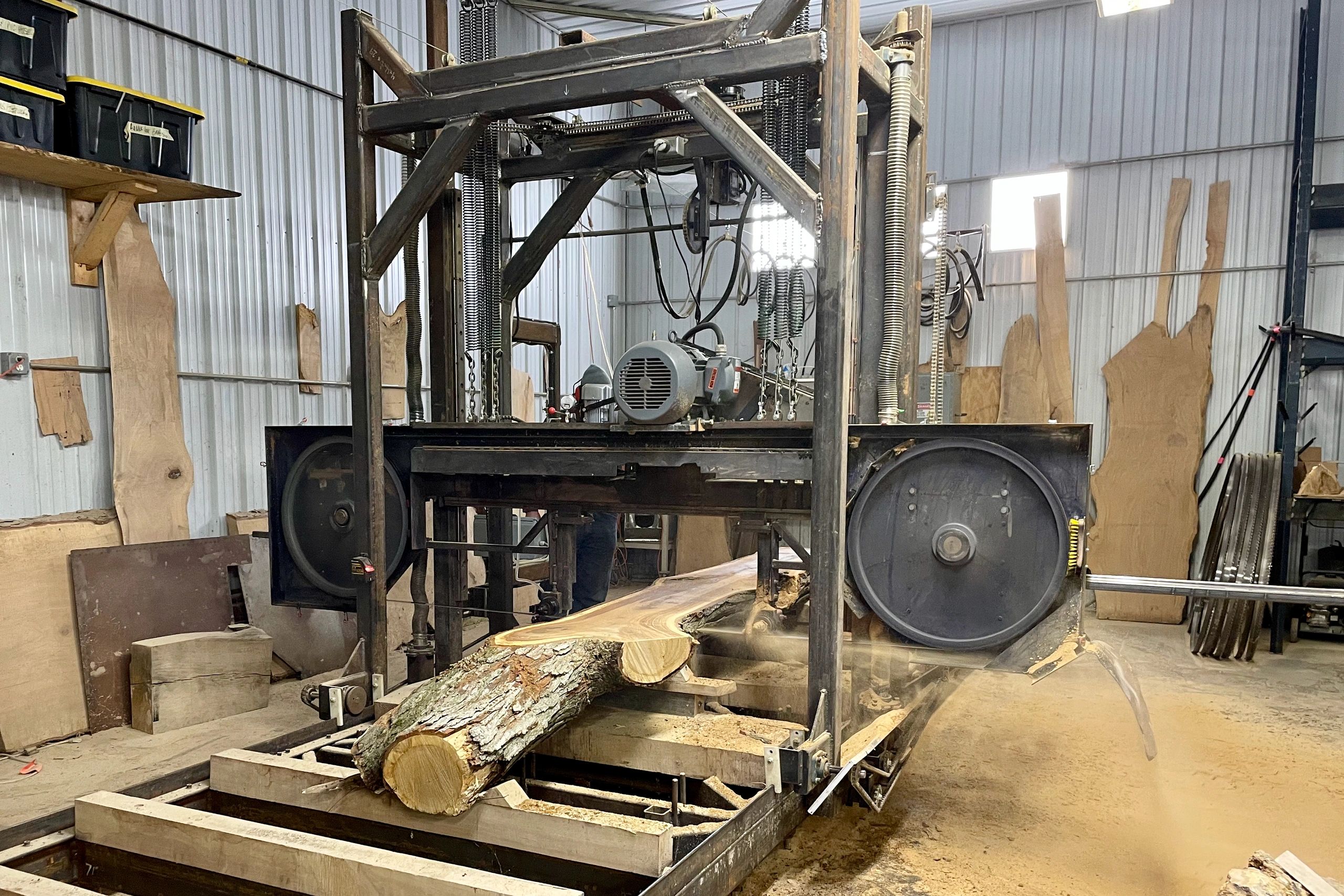 The Mill, Sawmill Services for Hire, 72" Bandsaw Mill
