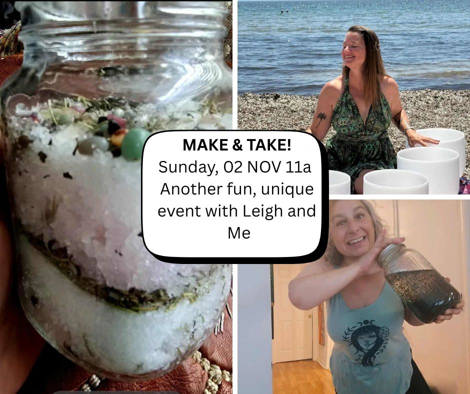 Make & Take - Another unique event with Leigh and Me!