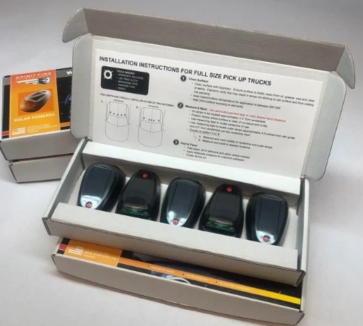Night Vibe Cab Lights (Set of 5) (WHITE) - Spirit Fire Lights
