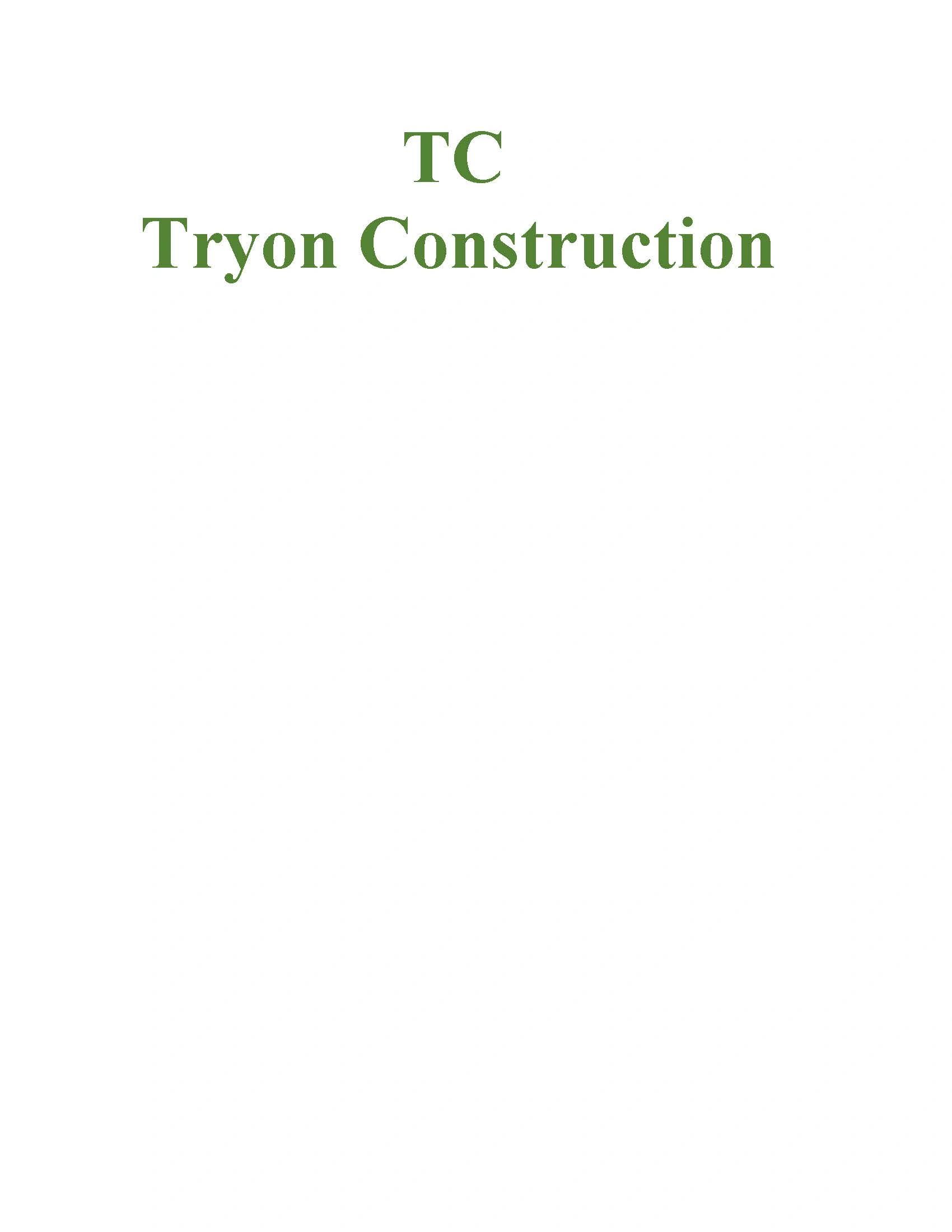 Tryon Construction
