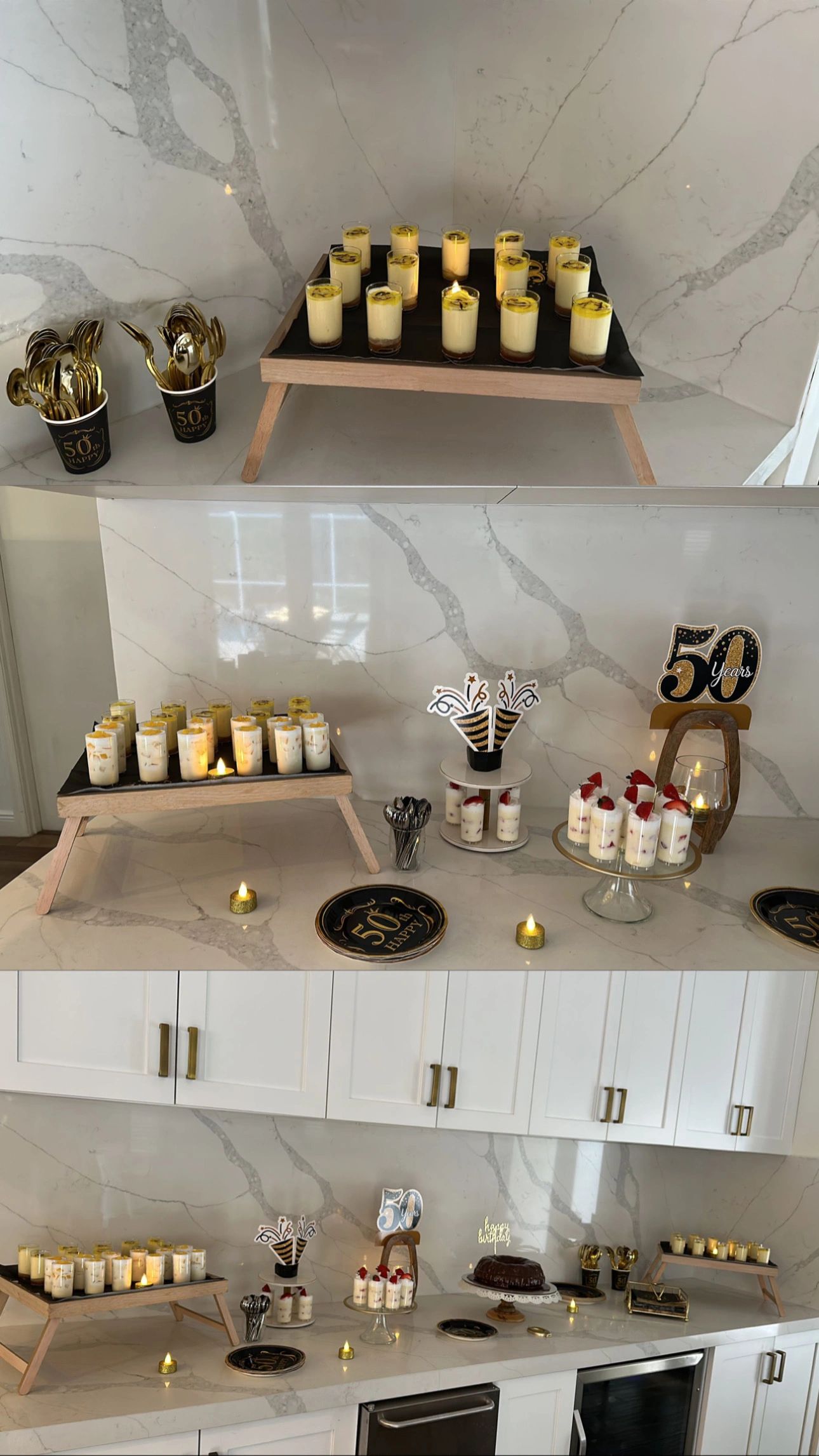 50th birthday celebration catering