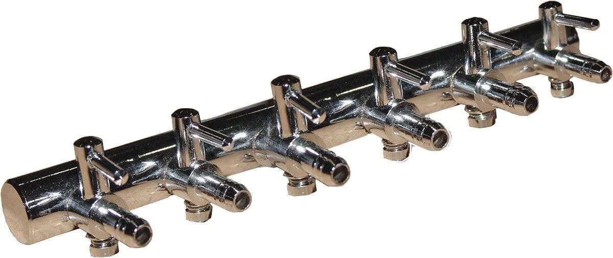 6 Outlet Copper Air Divider