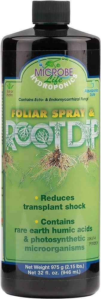 Microbe Life Hydroponics Foliar Spray & Root Dip 16 oz