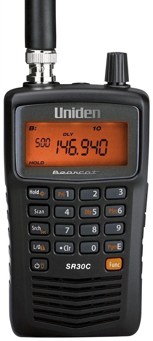 Uniden - SR30C 500 Channel Hand Held Narrow Band Scanner With 10 ...
