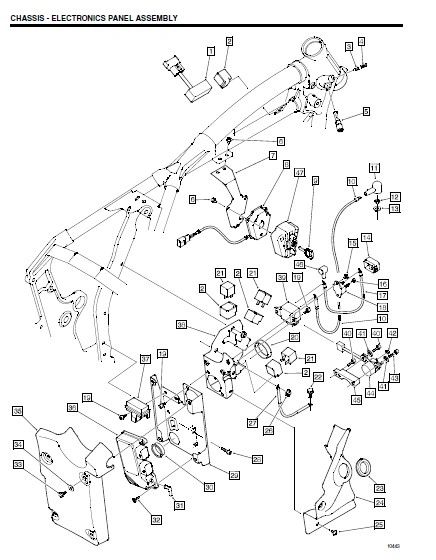 Diagram Electronics Panel Assembly