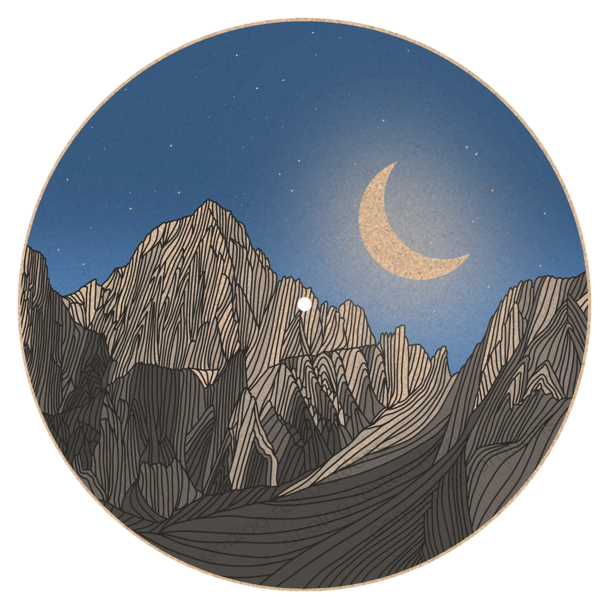 Tumanguya (Mt. Whitney) Moon Rise - Sarah Deleonibus Art Exclusive ...