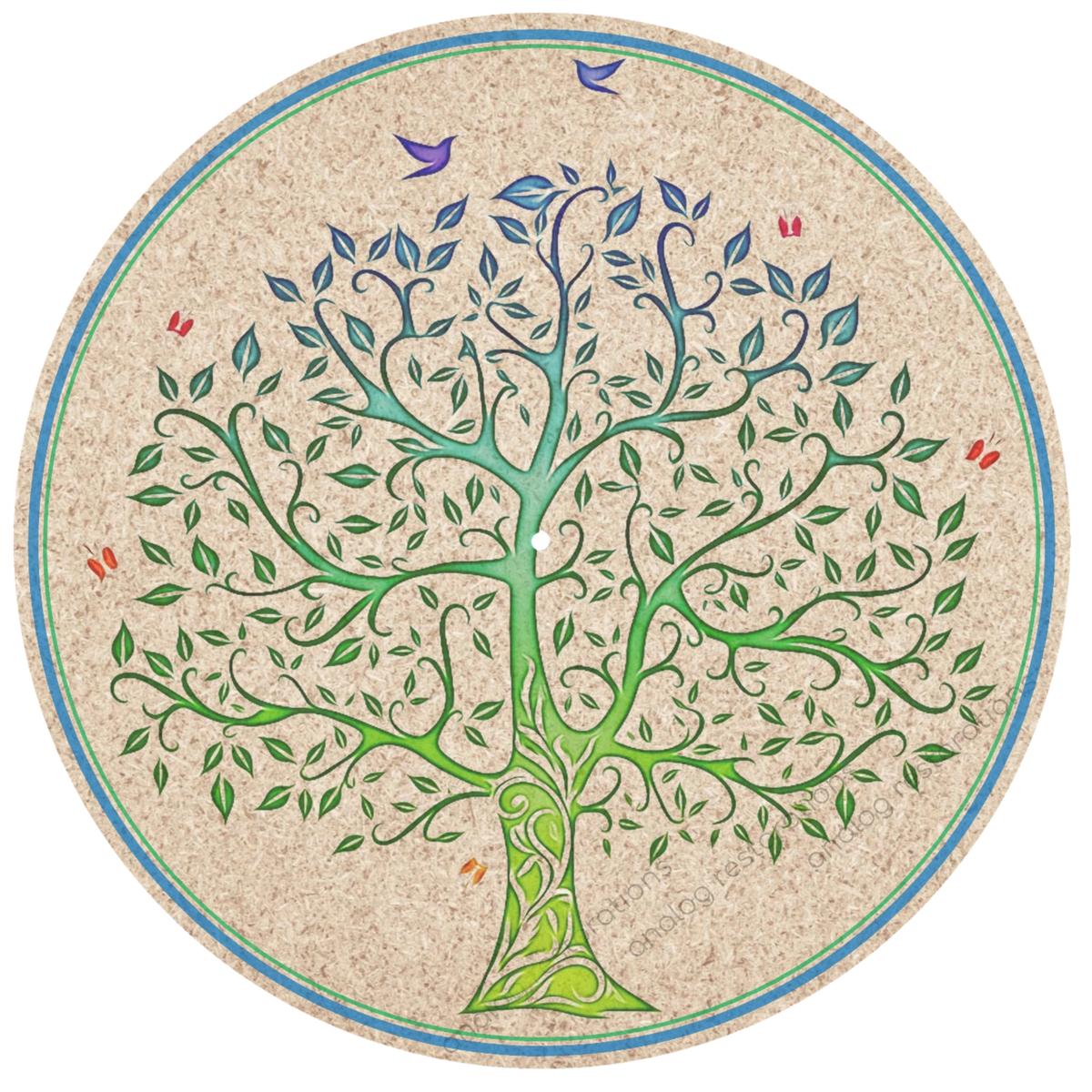 Tree of Life - Cork Platter Mat