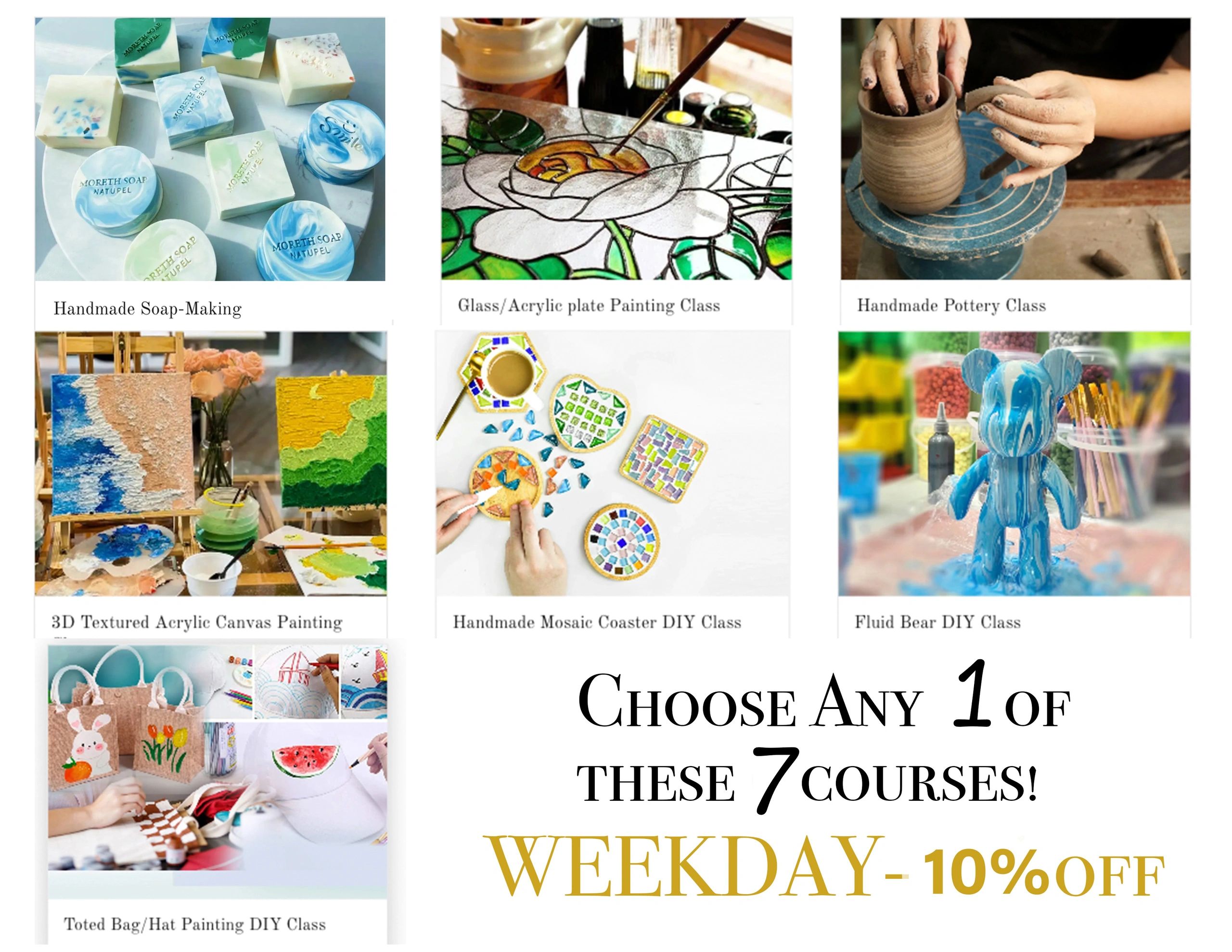 For Weekday-ALL Classes Available