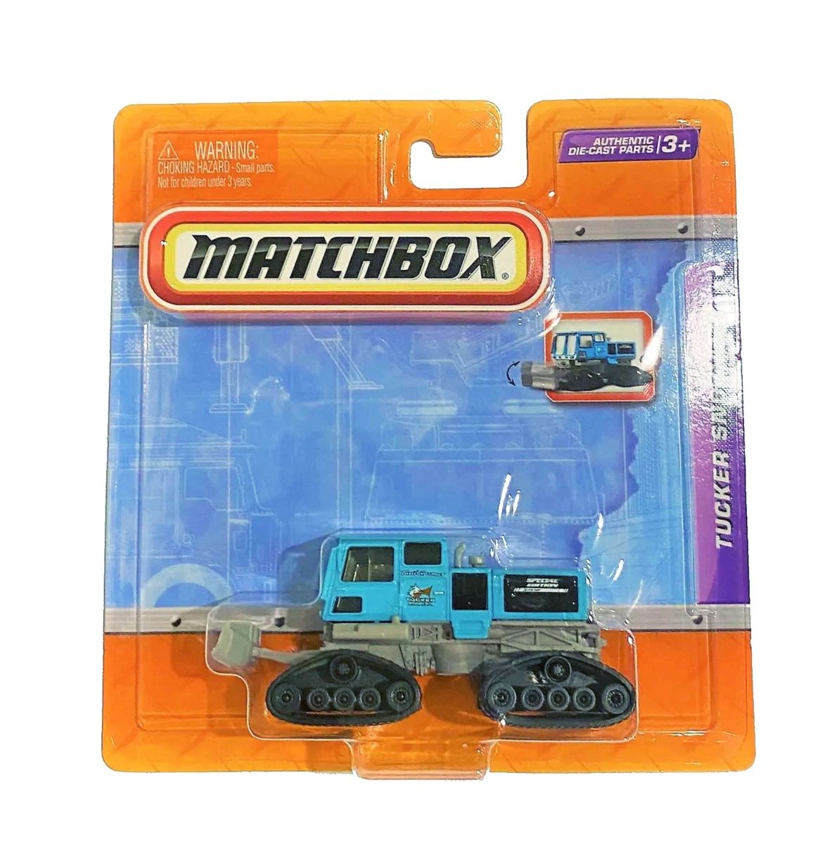Tucker Sno-Cat® Model 2000 Matchbox Replica by Mattel