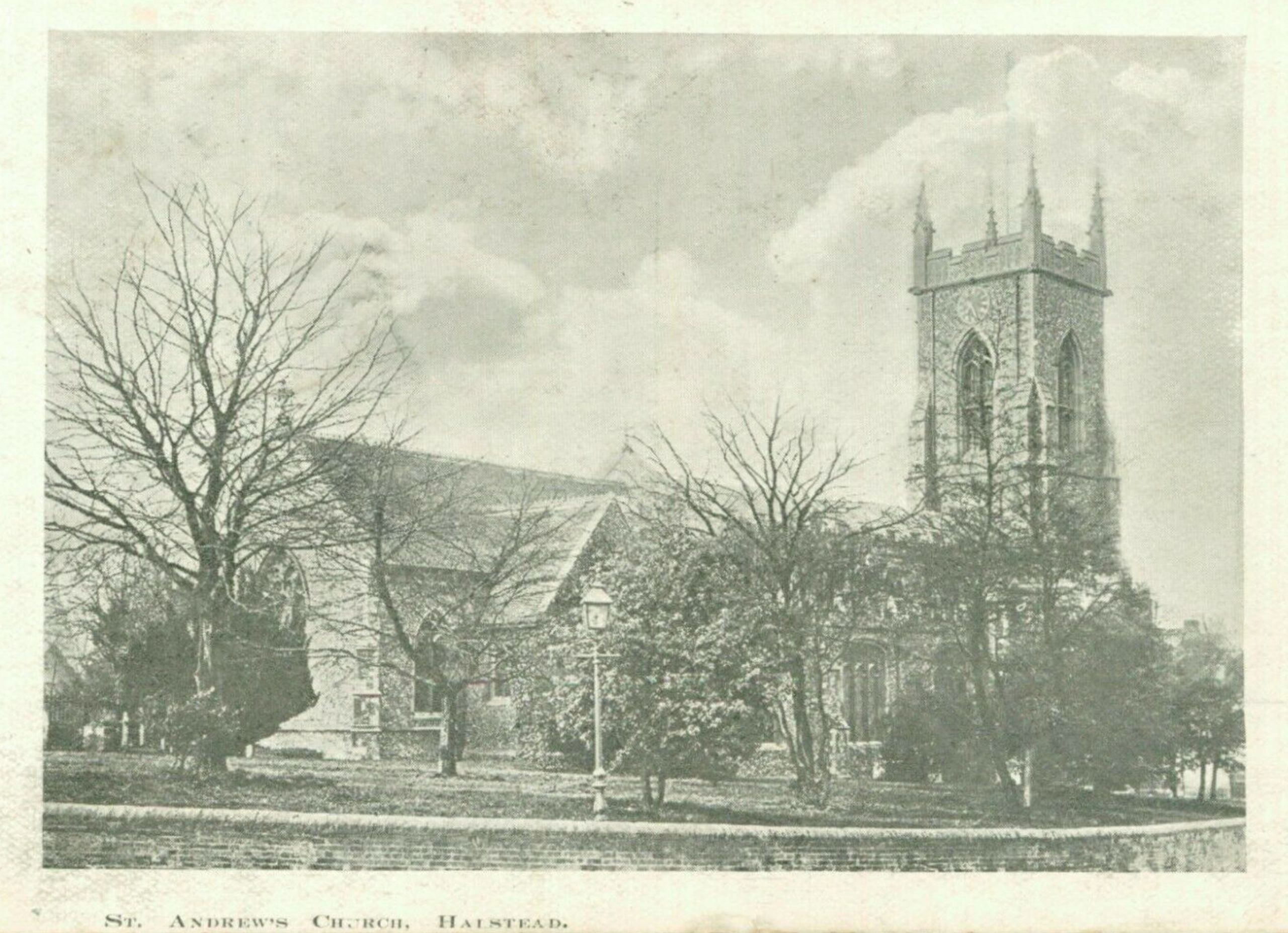 St. Andrew's Church Halstead by Doreen Middleton.