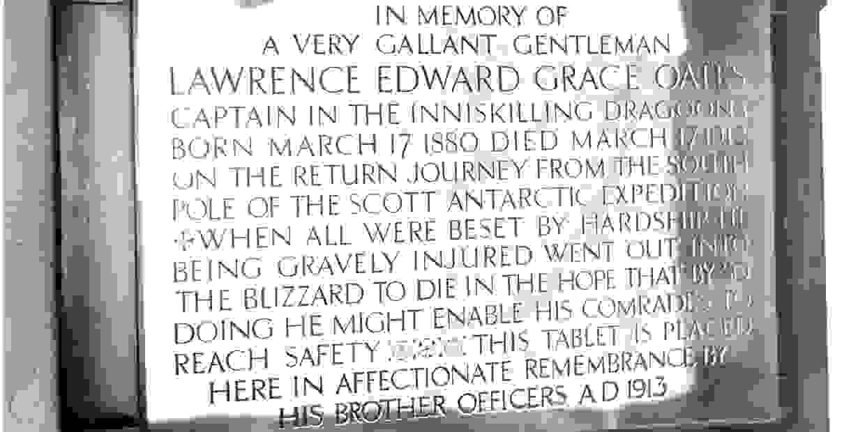 Captain Oates | Gestingthorpe History Group