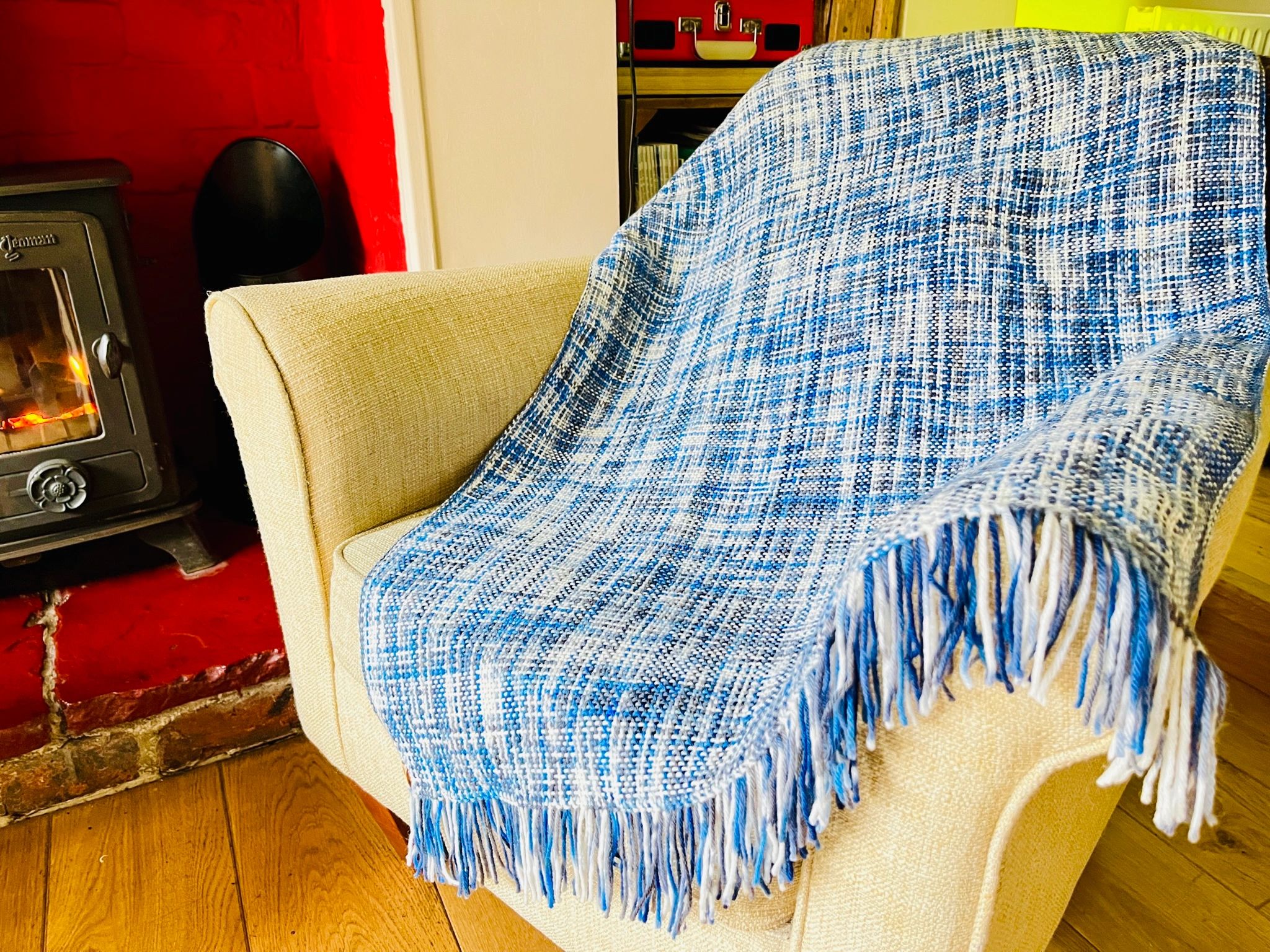 Just Wool Textiles - Handwoven Woollens, Scarf, Throws