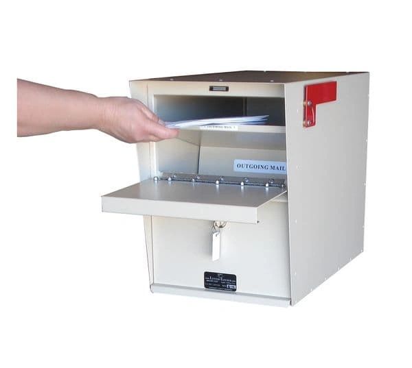 Standard 10 gauge steel Letter Locker mailbox