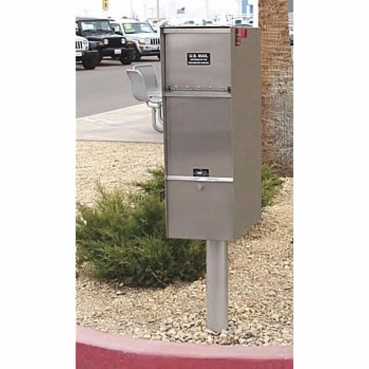 Supreme Stainless Steel Letter Locker mailbox