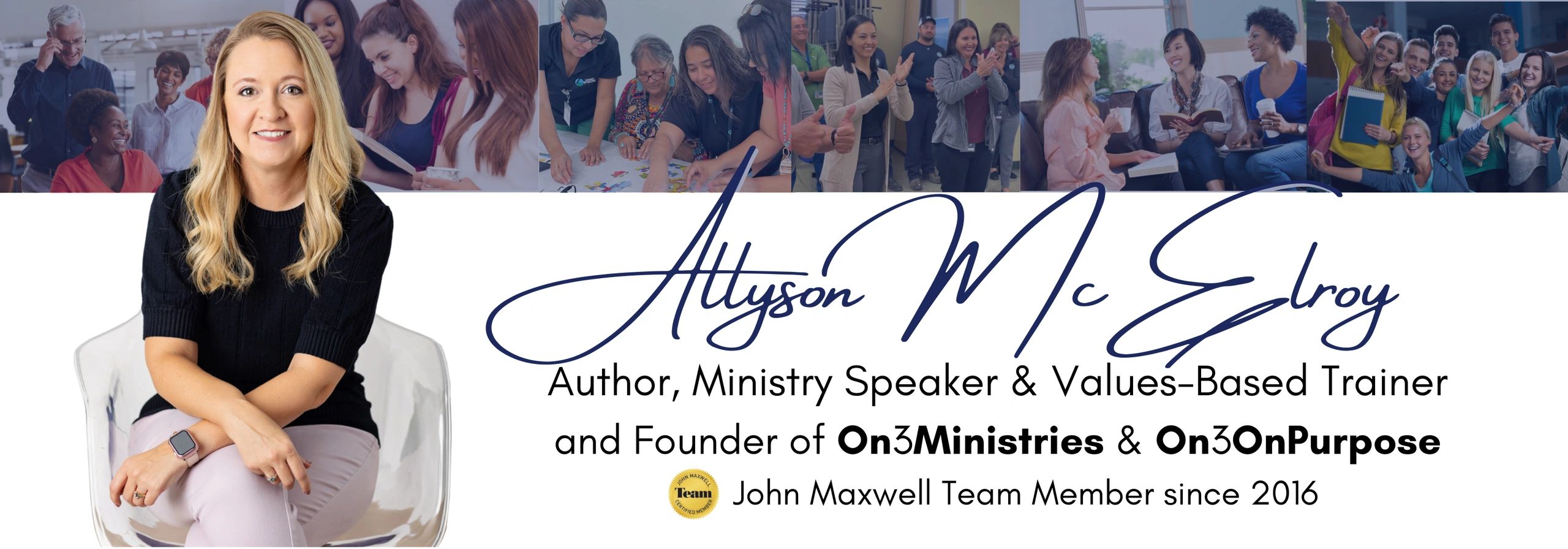 Allyson McElroy: On3Ministries & On3OnPurpose