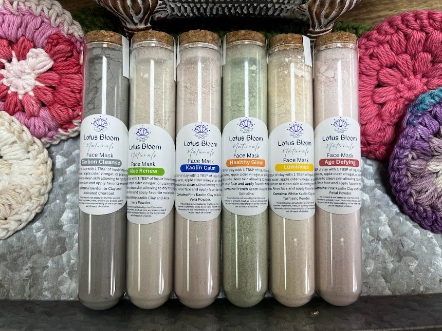Lotus Bloom Naturals Face Mask