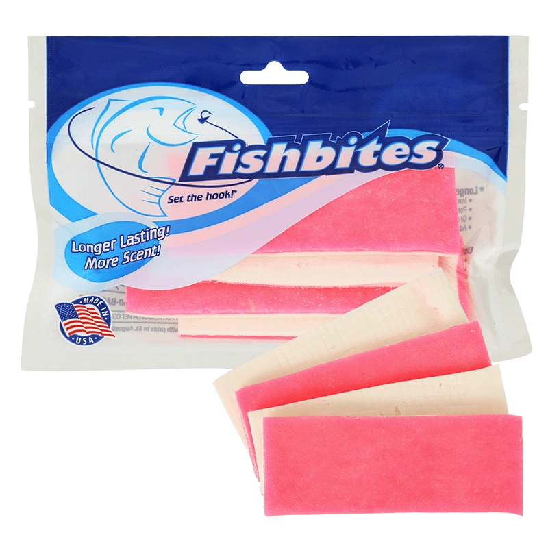 Fishbites® – E-Z PRO - Longer Lasting Squid, Flesh/Pink