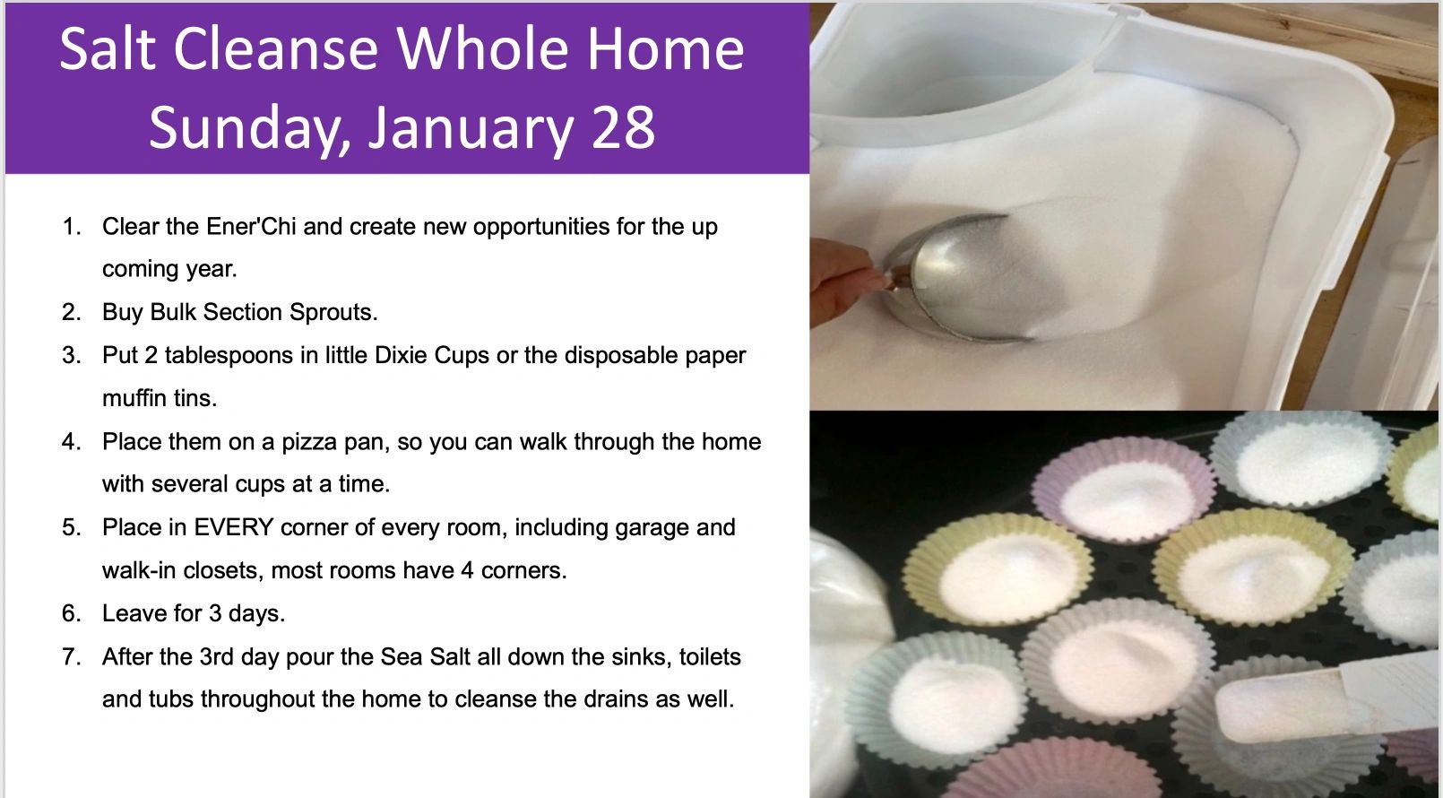 How to Salt Cleanse Your Home